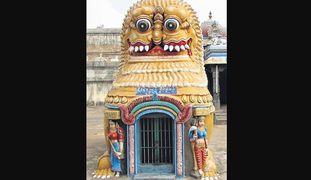 Temple connected with a Pandya king