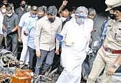 Siddaramaiah visits DJ Halli, Congress to raise issue in Assembly