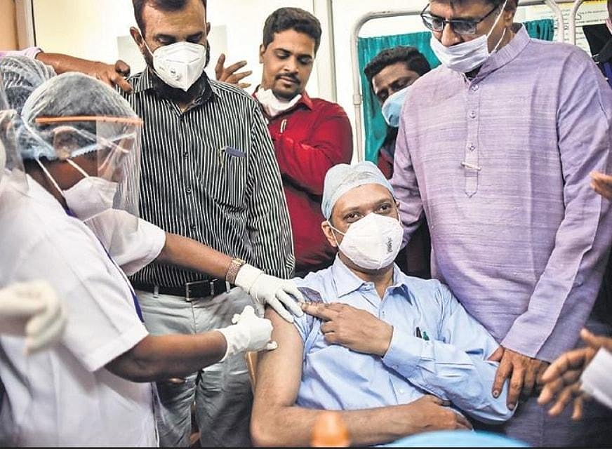 COVID vaccination drive: Capeless heroes lead the way again in Telangana