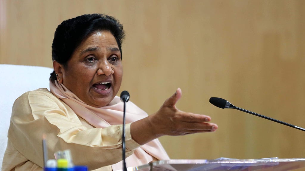 BJP's 'Saugat-e-Modi' purely political: BSP leader Mayawati