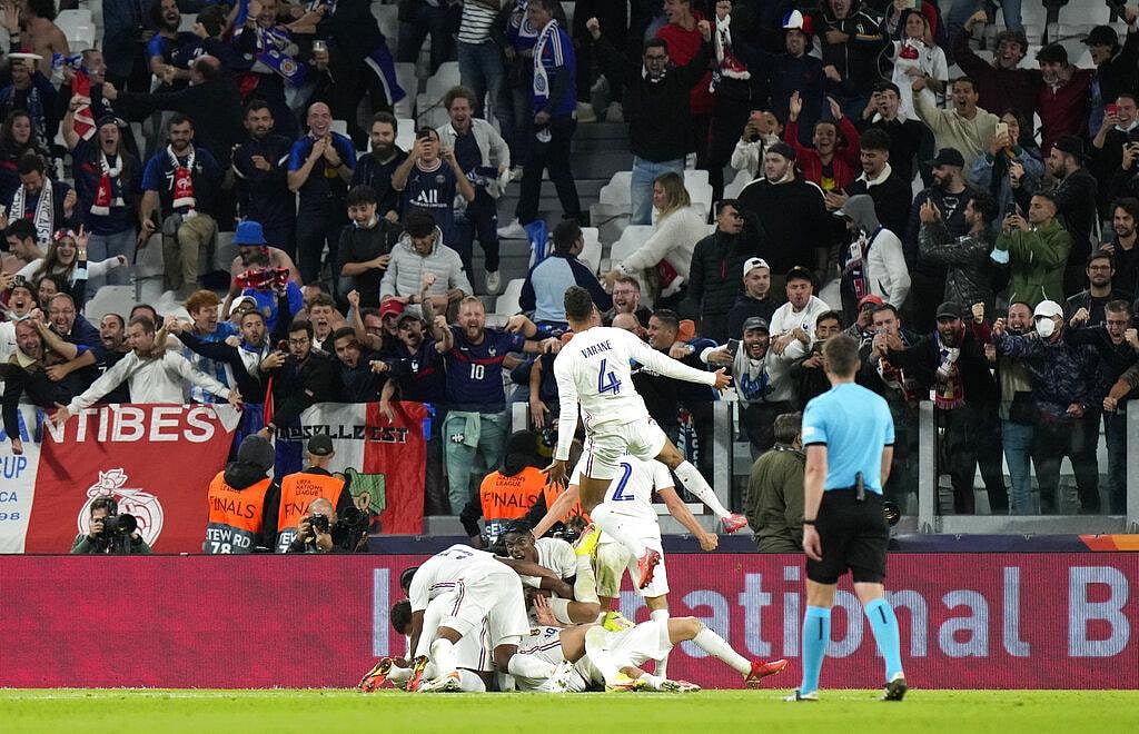 Mbappé benched as France overcomes Belgium in Nations League clash