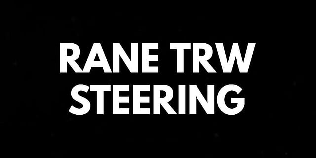 German firm ZF acquires additional stake in Rane TRW Steering to become ...