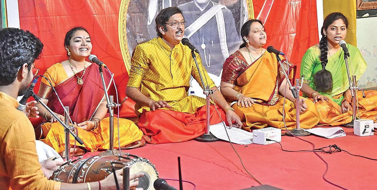 Audience entranced on day 2 of Carnatic concert