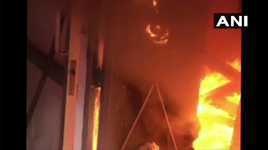 Fire at garments factory in east Delhi