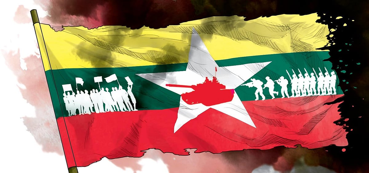 Junta blows up bridges to block rebel advance in Myanmar