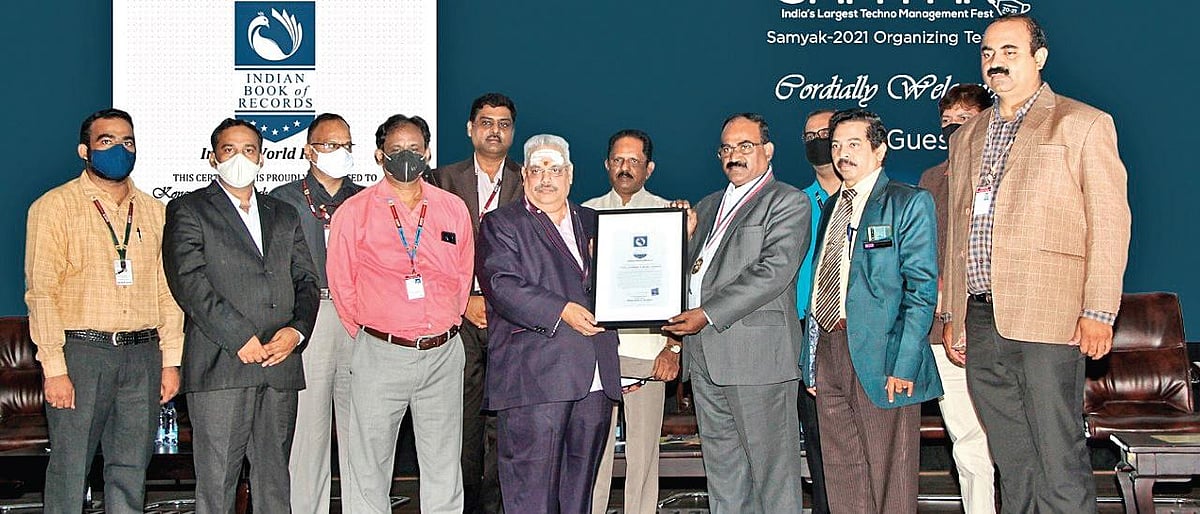 KLU sets record for largest techno-management fest