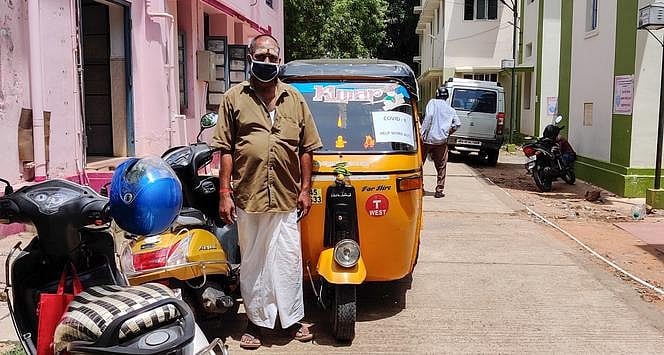 Two auto drivers turn COVID warriors in Tamil Nadu's Tiruchy