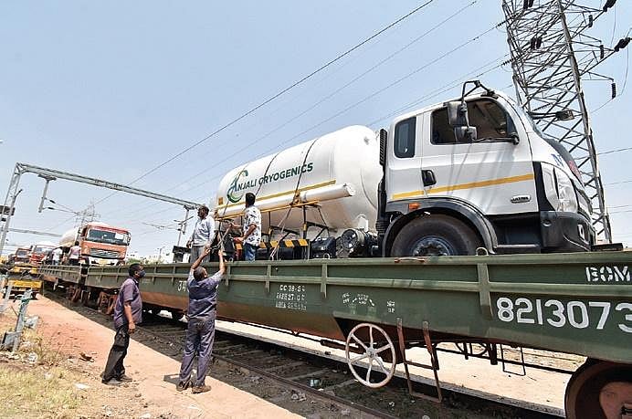 Whitefield railway station gets ready for oxygen express