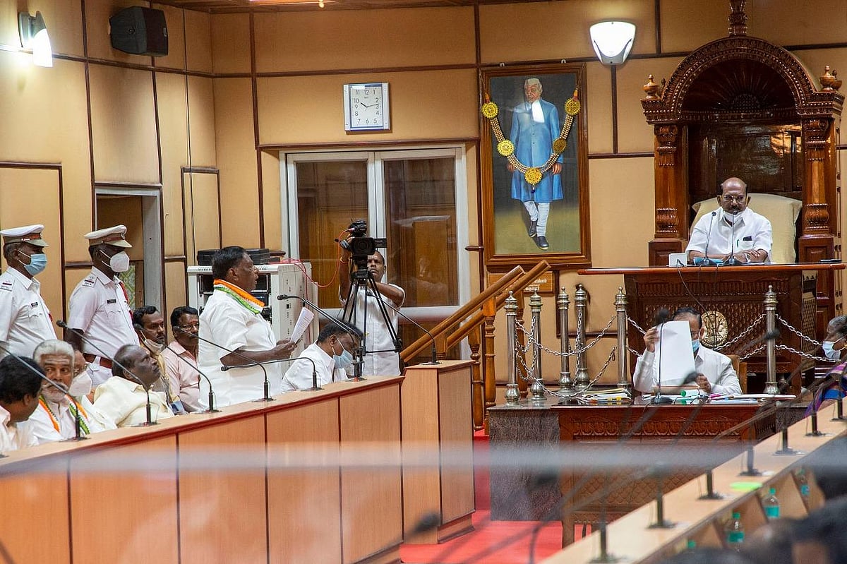 Row over ‘status’ in Puducherry Assembly as Yanam MLA wants his office