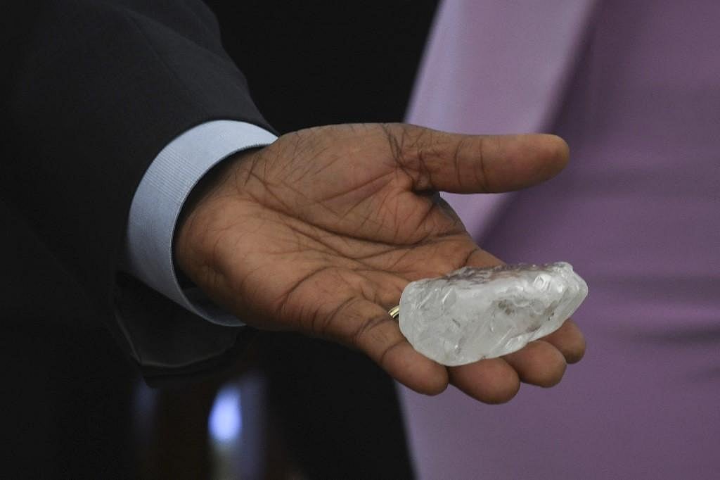 Botswana says found world's 'third largest' diamond