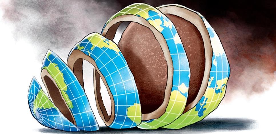 Humans have endangered the earth