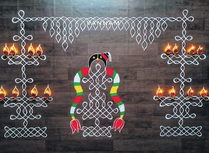 Dotting colours of mundane joys