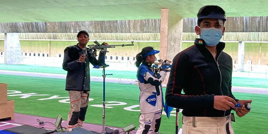 Tokyo Olympics: Indian shooting contingent begins training