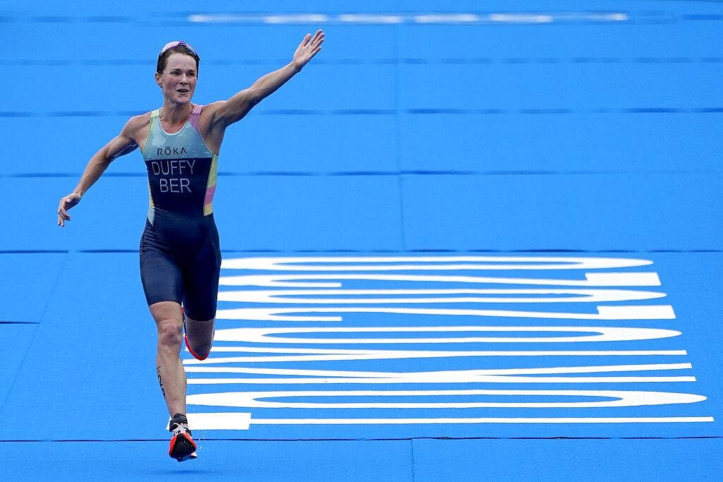 Tokyo Games: Flora Duffy earns Bermuda's first gold with triathlon victory