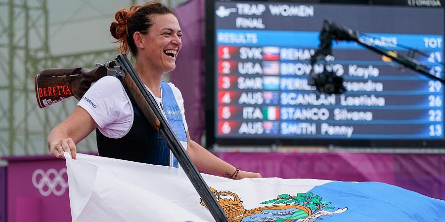 Alessandra Perilli wins historic Olympic medal for San Marino, a ...