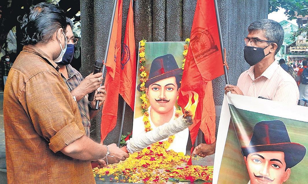 CPM and DYFI always cherished contributions of Bhagat Singh: MB Rajesh