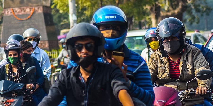 Now, a helmet that safeguards against pollution