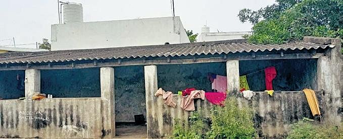 Banished to decrepit building for menstruating