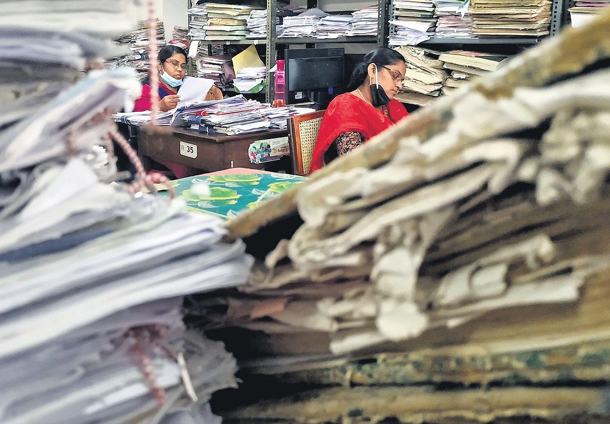 Bureaucracy cleans up its own mess, useless Colonial-era files
