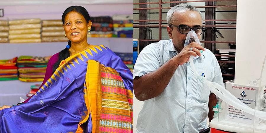 PM pat for silk reeler Kuni Dehury and IIT-Bhubaneswar