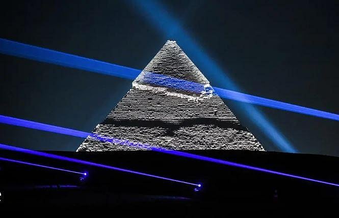 Egypt dusts off pyramids for fashion, pop and art shows