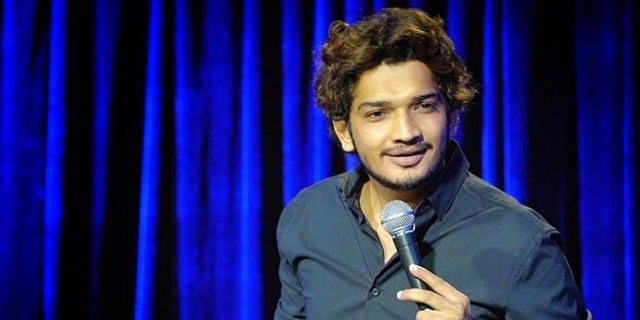 Munawar Faruqui performs in Hyderabad as 1,000 cops keep protesters at bay