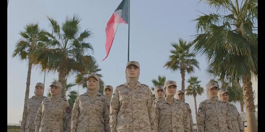Kuwait army allows women in combat roles, but without guns