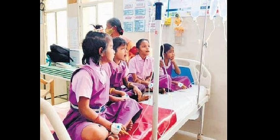 78 students of two schools fall sick after mid-day meal
