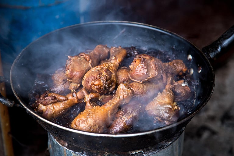 Three injured in clash over rotting chicken
