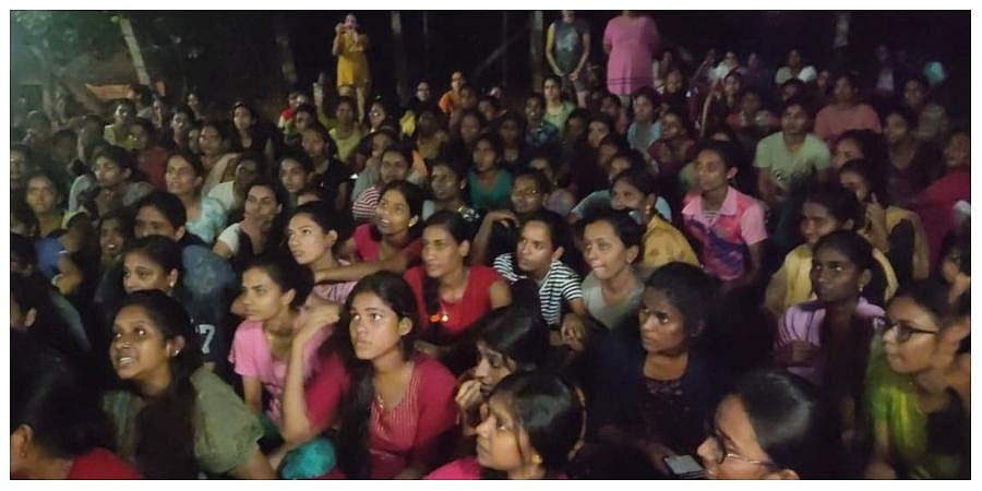 MKU students stage protest condemning shabby hostel facilities