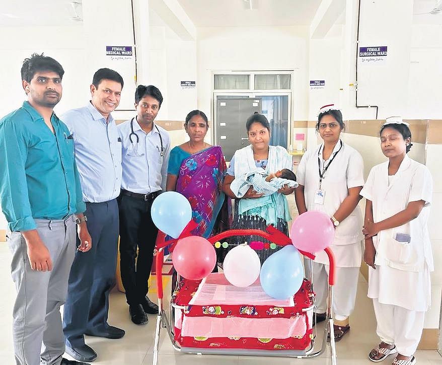 The magic of a cradle