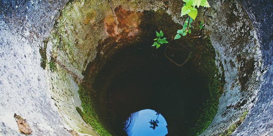 Doodhbowli, a well at foot of the Molangur Fort that gives ‘milk’ and ...