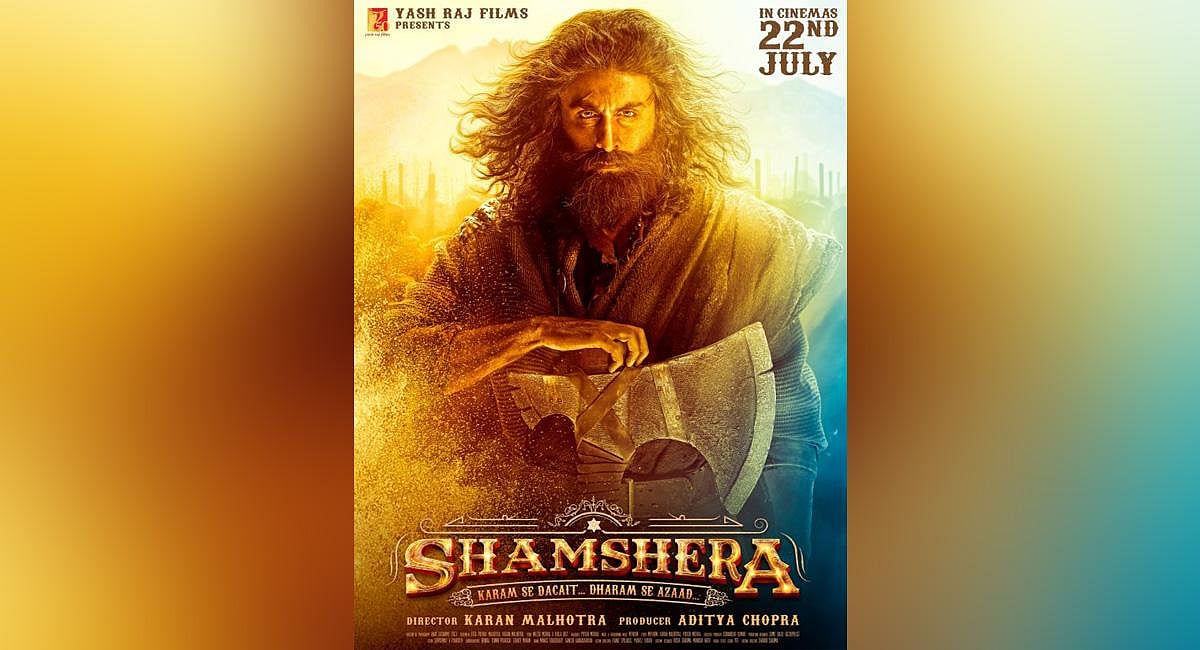 Yash Raj Films unveils Ranbir Kapoor's first look from 'Shamshera'