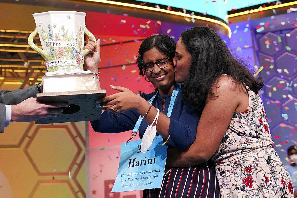 Indian-American eight-grader Harini Logan crowned 2022 Scripps National ...