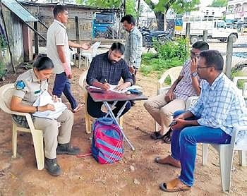 Kadam foresters forced to operate from a tent as panchayat seals office