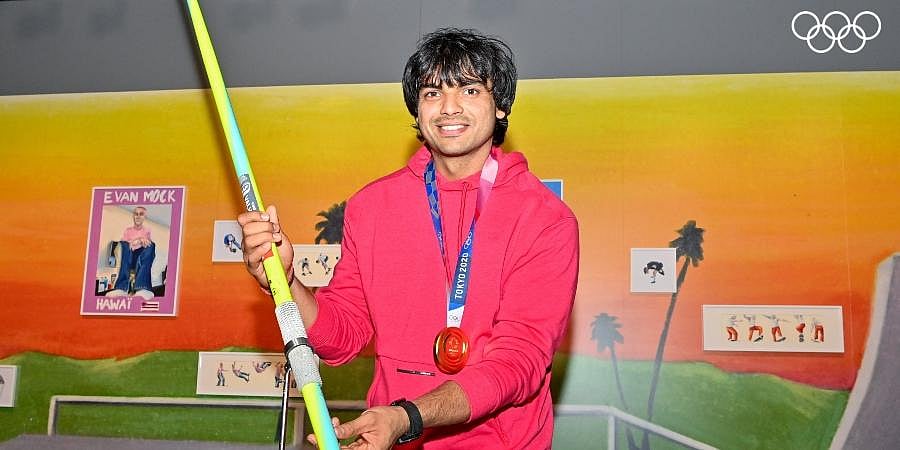 Chopra gifts gold medal winning javelin to Olympic Museum