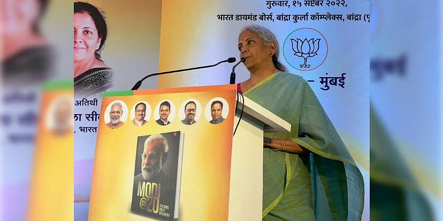 Book 'Modi@20' can be used as management textbook, says Nirmala Sitharaman