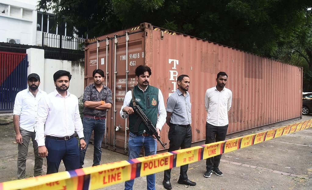 Delhi police seize 345 kg of heroin soaked in liquorice roots