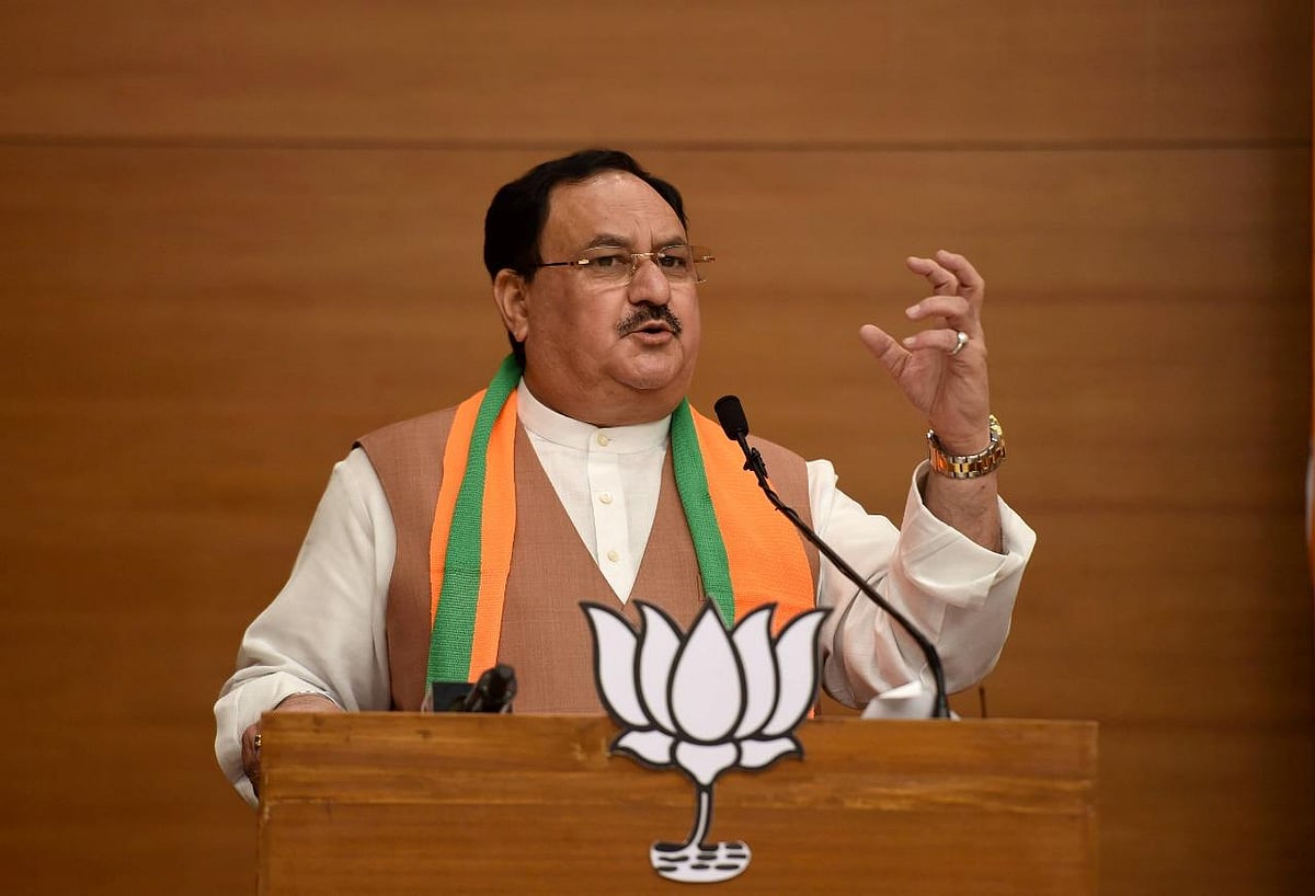 Choose between peace & ‘red terror’, says Nadda as BJP hits campaign trail
