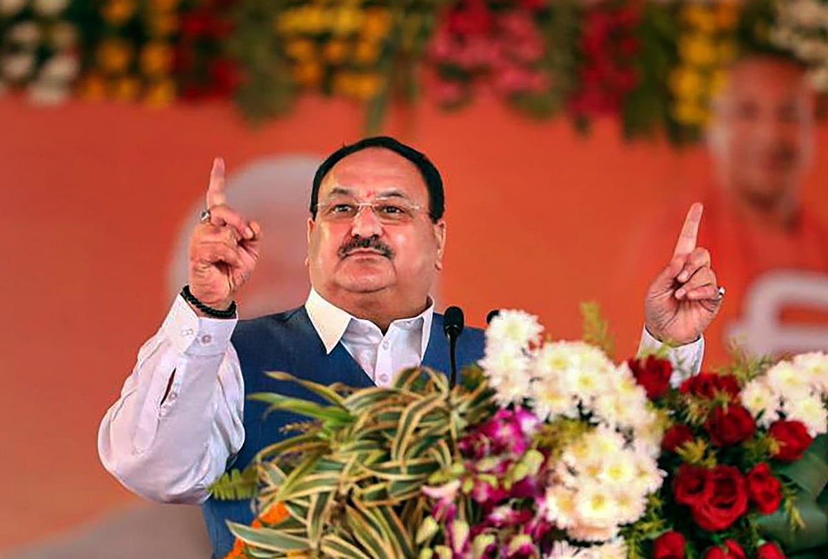 'Pressing wrong button will bring back mafia raj in UP': JP Nadda ...