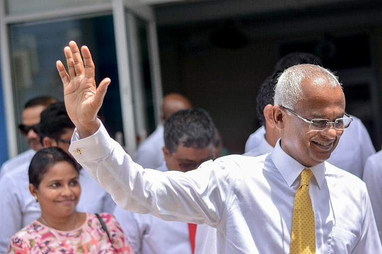 Maldives president Solih to run again after winning primary