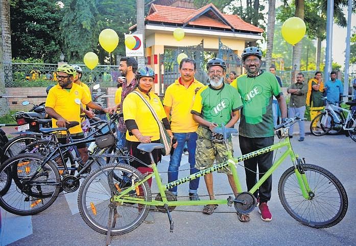 Bicycle rally ushers in spirit of ‘Keraleeyam’
