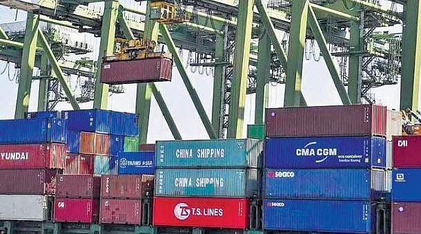 Exports dip 2.6% in Sept, trade deficit at five-month low
