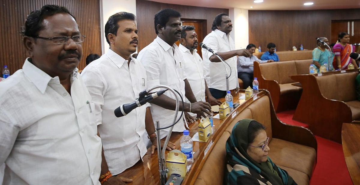 AIADMK councillors stage walkout at Madurai corporation council meeting