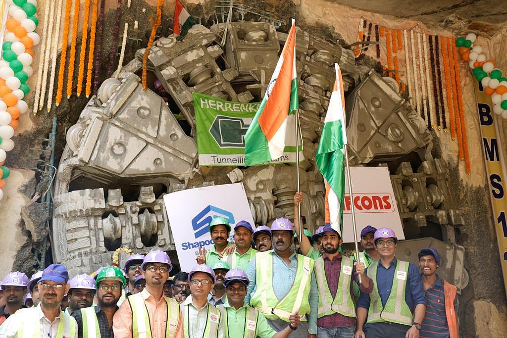 Bengaluru Metro: Tunnel boring machine Rudra completes its job, Phase ...
