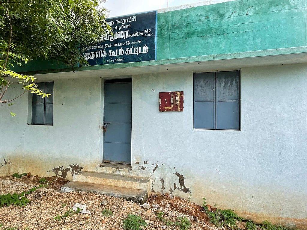 Four years on, building for anganwadi in Manapparai yet to be thrown ...