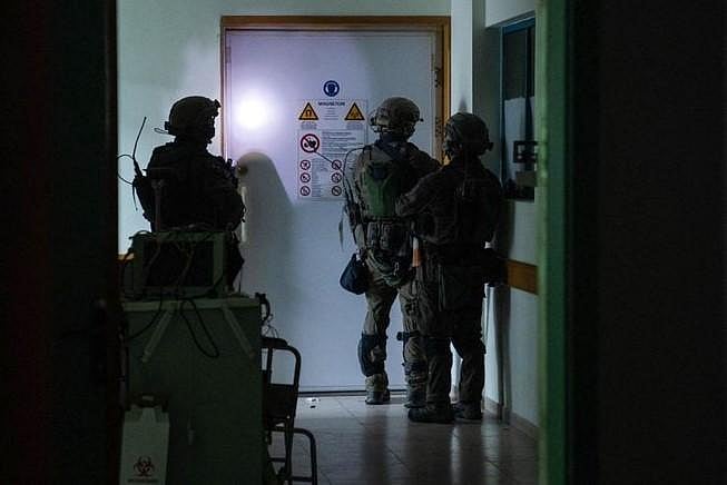 Israeli army official: hostage footage found on computers at Gaza hospital