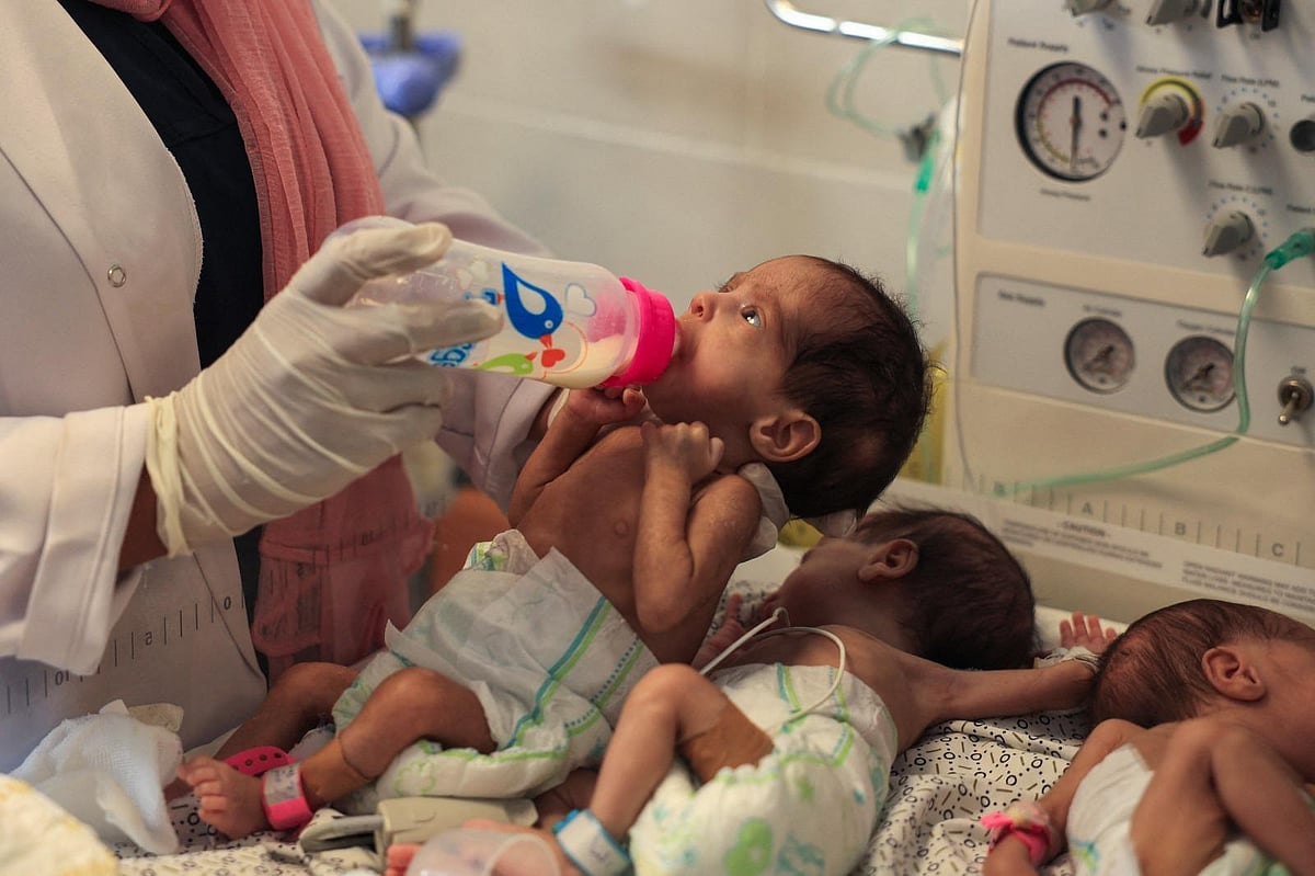 29 premature babies evacuated from Gaza arrive in Egypt: media
