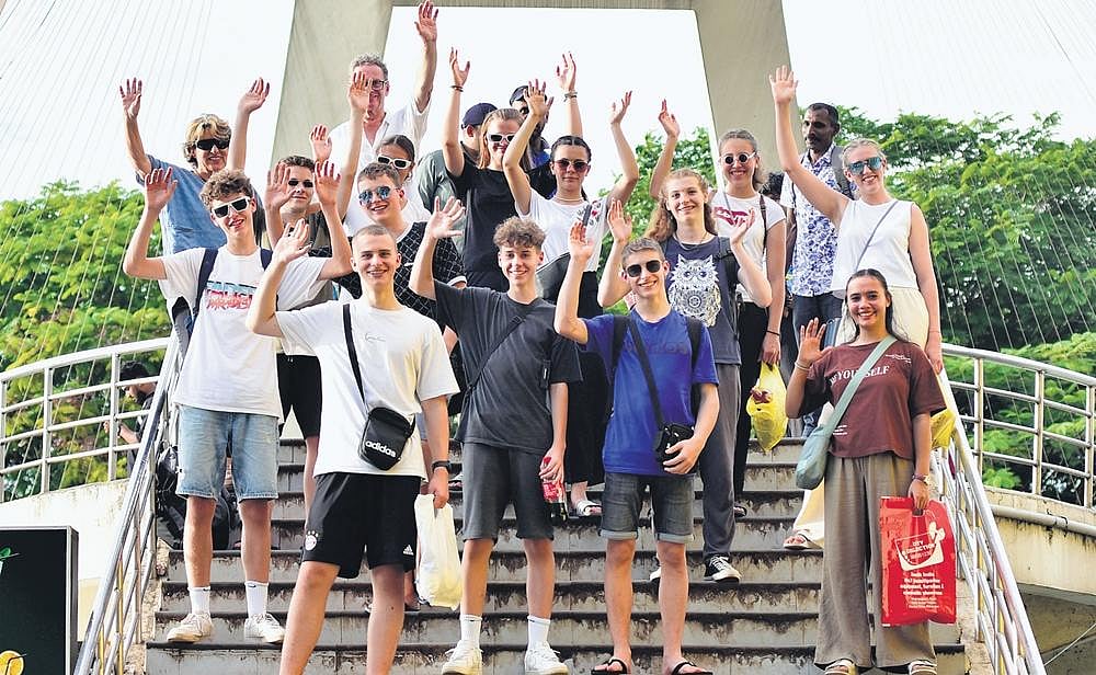 Mesmerised, German students want more of Kerala