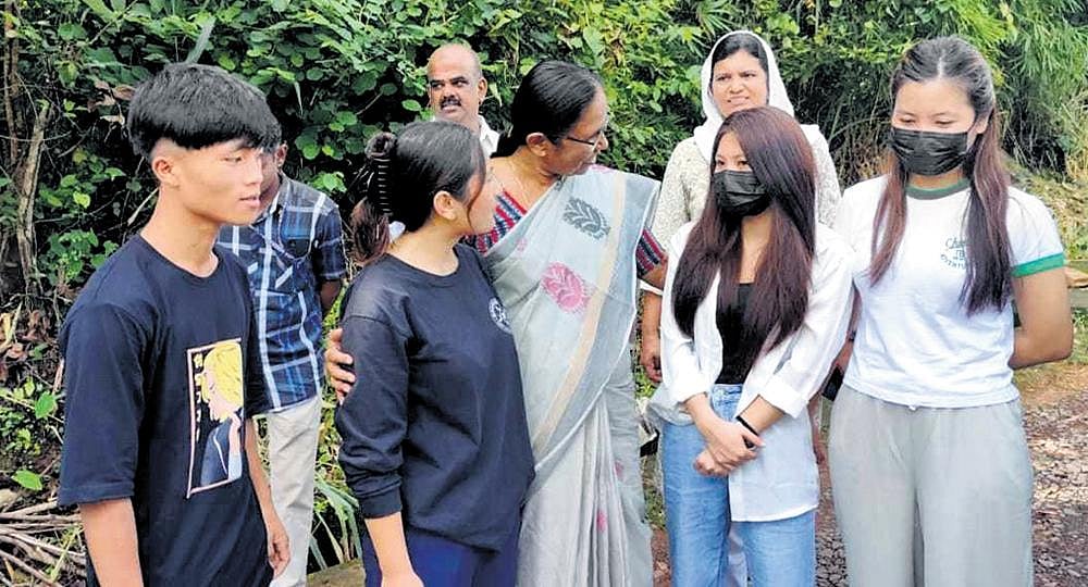 After surviving Manipur riots, Kuki students determined to renew life ...